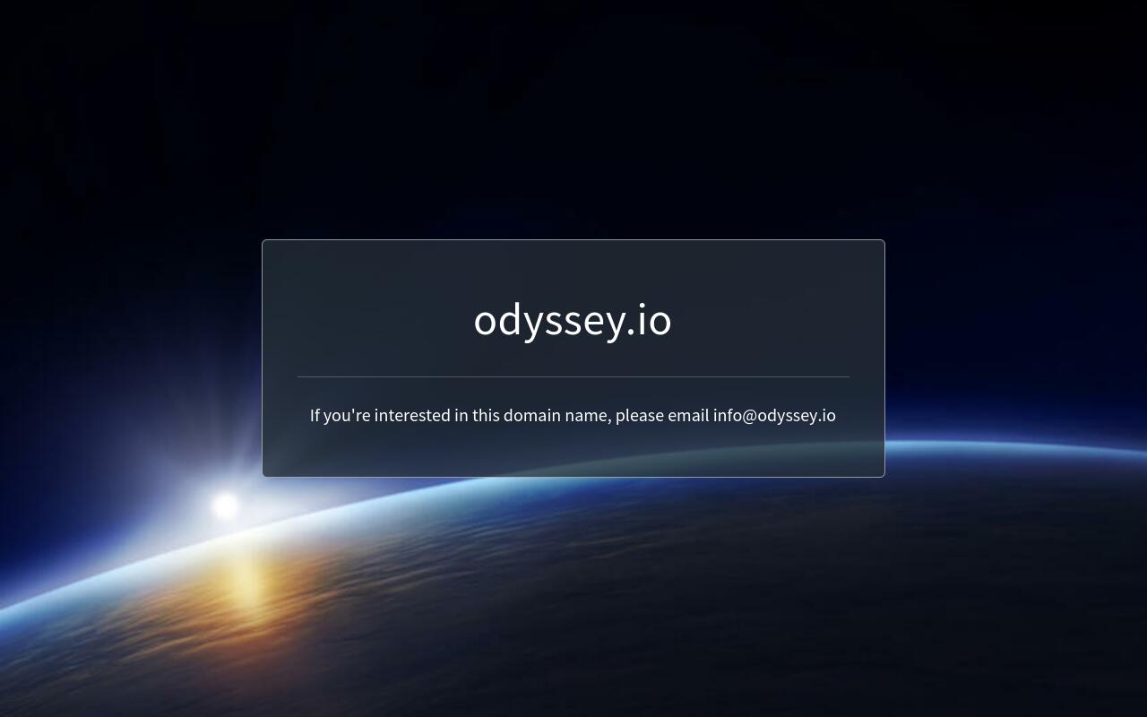 odyssey.io